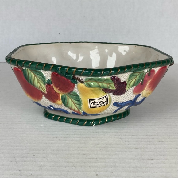 Fitz and Floyd | Accents | Fruits Al Fresco Bowl By Fitz And Floyd ...